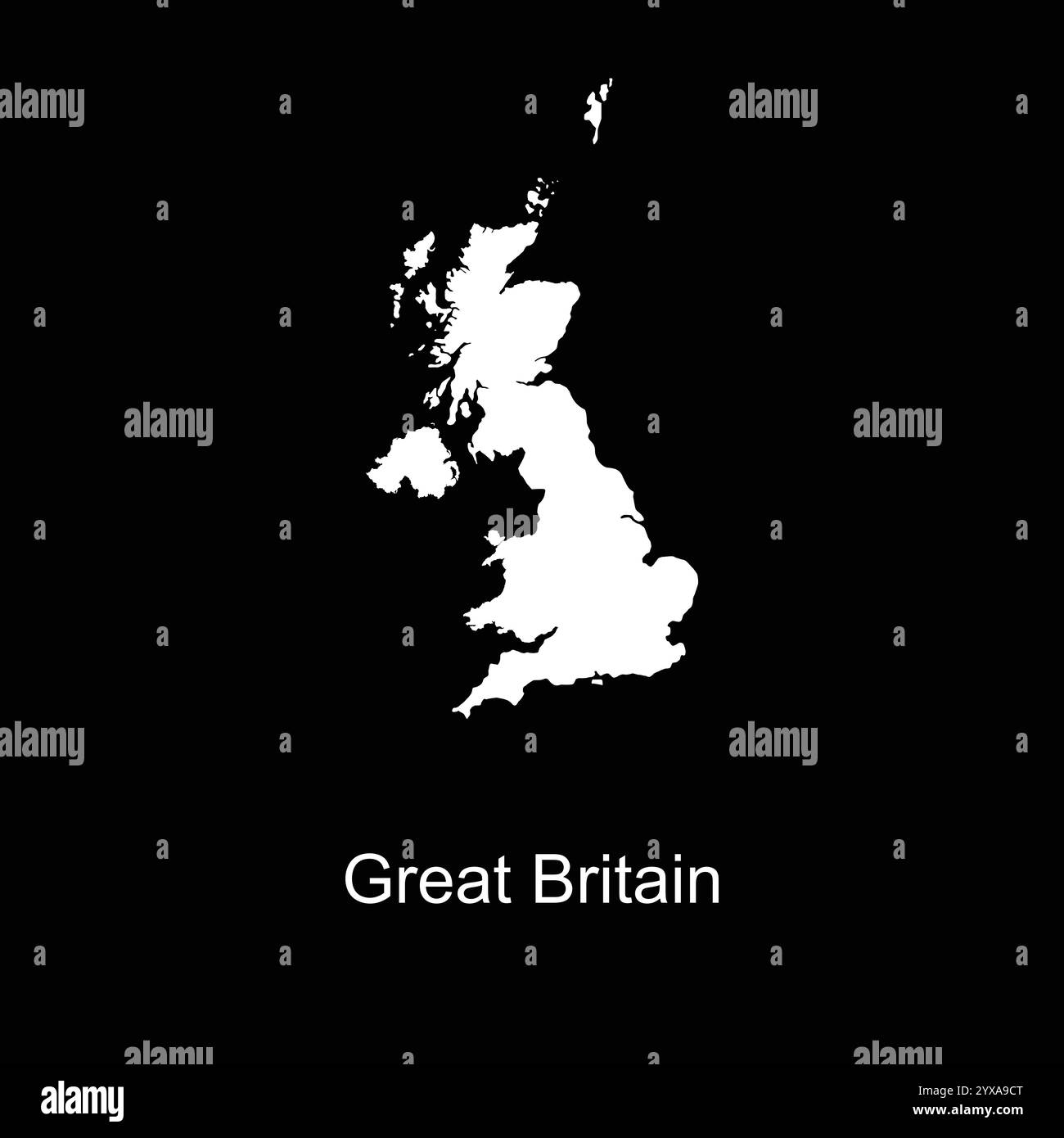 united kingdom map icon illustration design Stock Vector Image & Art ...