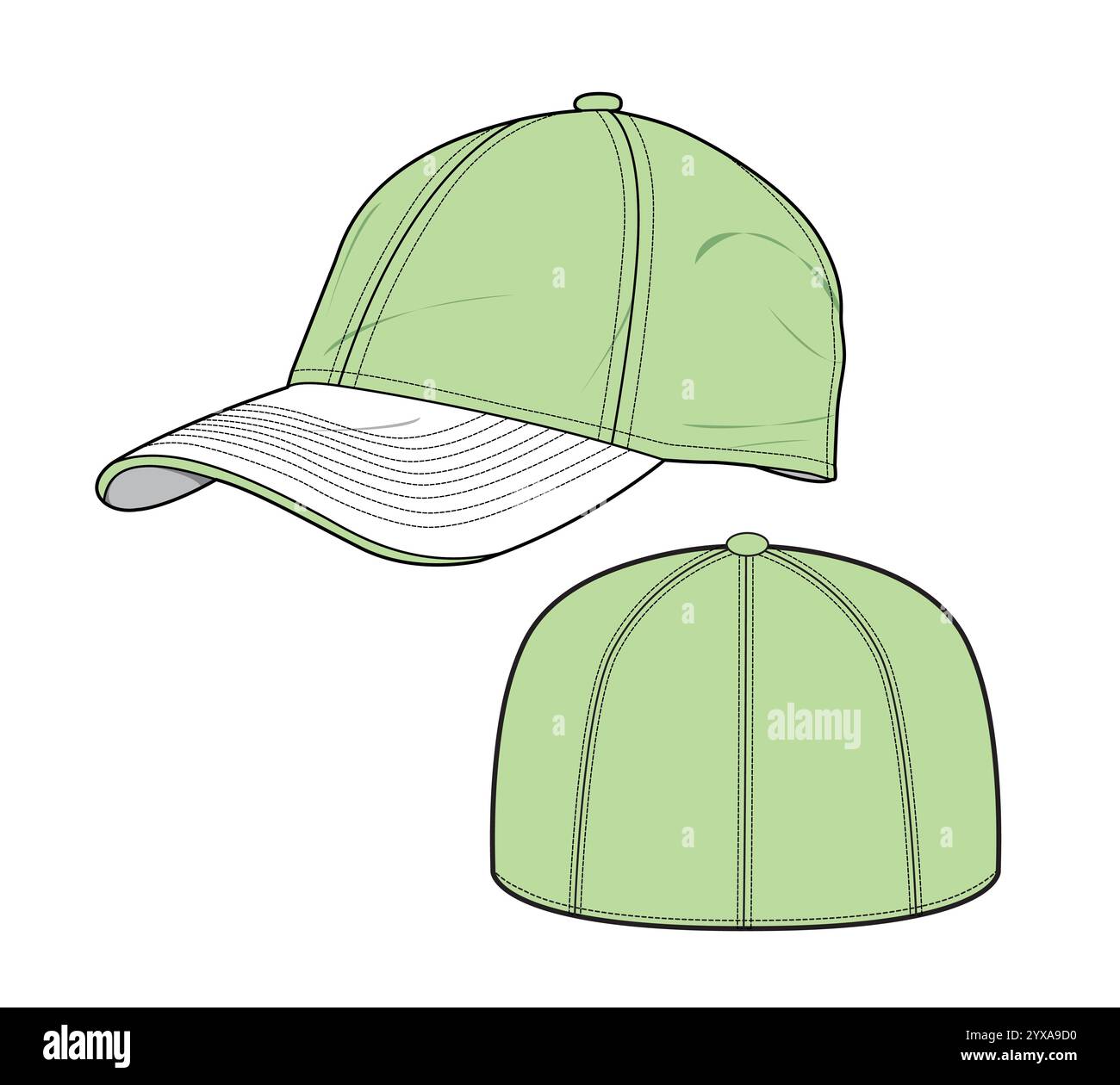 Golf cap clipart hi-res stock photography and images - Alamy
