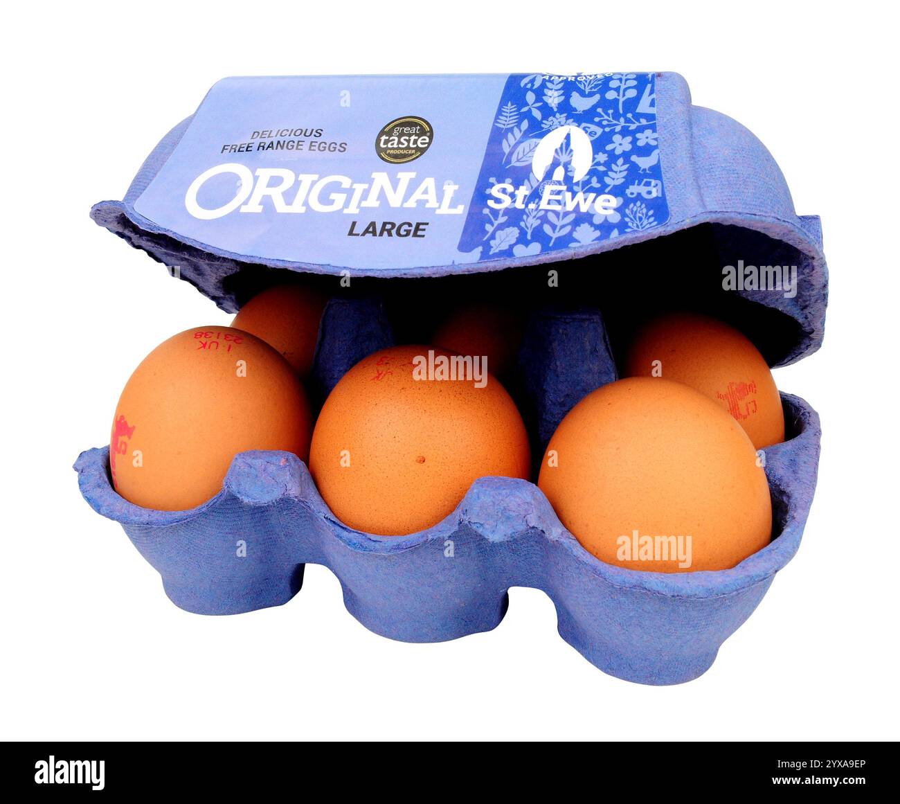 St ewe free range eggs hi-res stock photography and images - Alamy