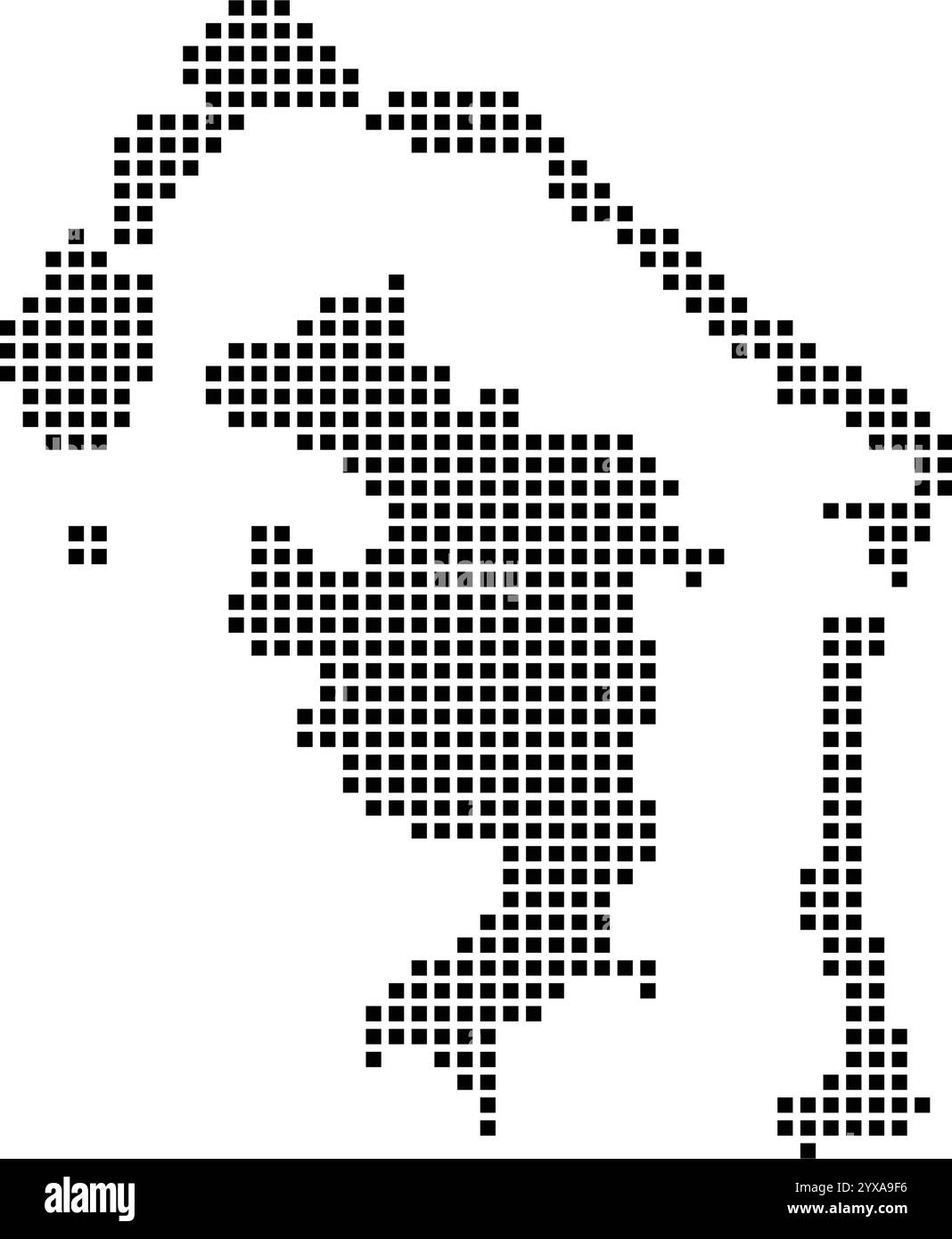 Bora Bora island map icon illustration design Stock Vector Image & Art ...