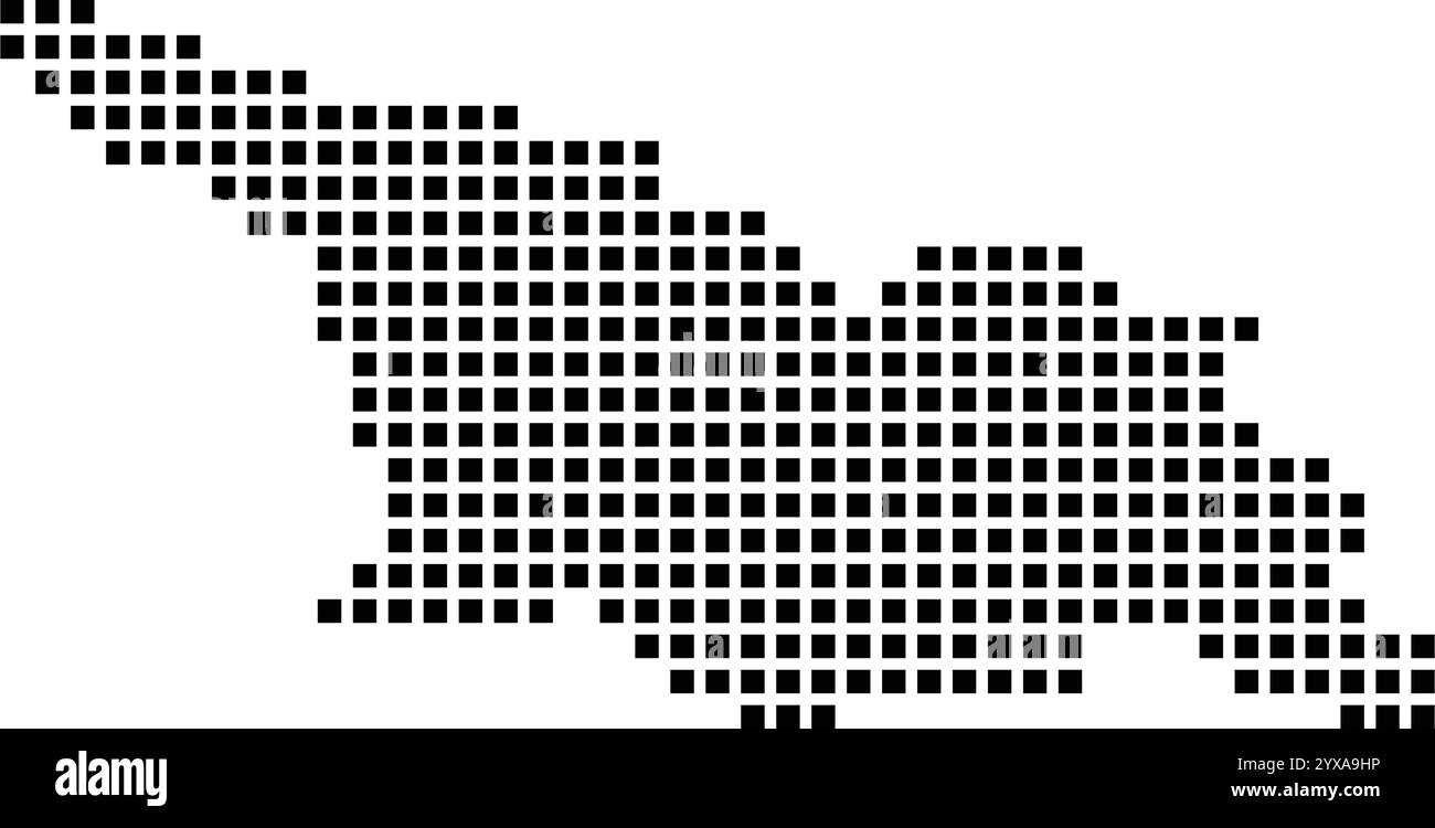 Symbol map state georgia Stock Vector Images - Alamy