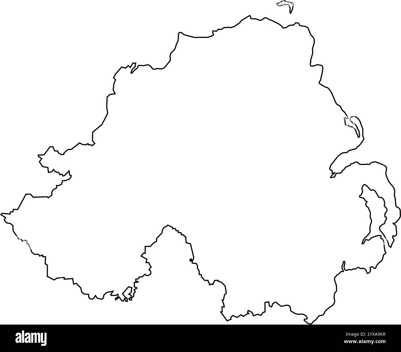 Uk map outline Black and White Stock Photos & Images - Alamy