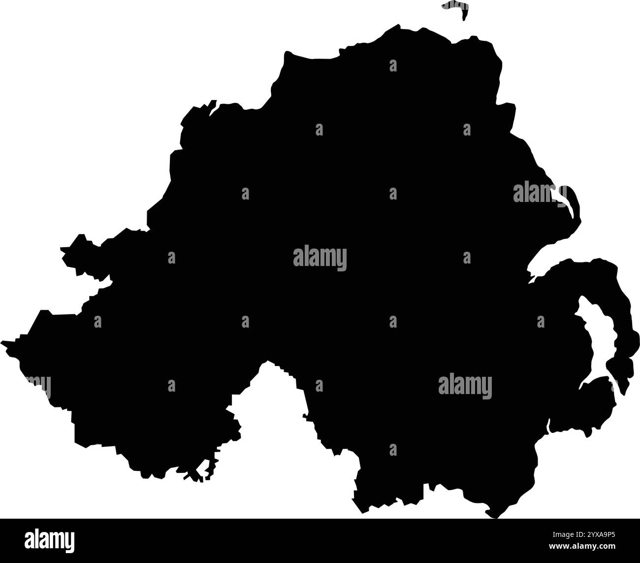northern ireland map icon illustration design Stock Vector Image & Art ...