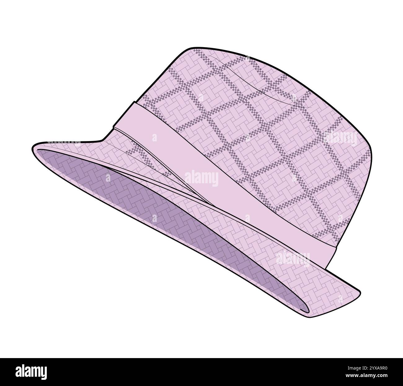 Women bucket hat drawing hi-res stock photography and images - Alamy