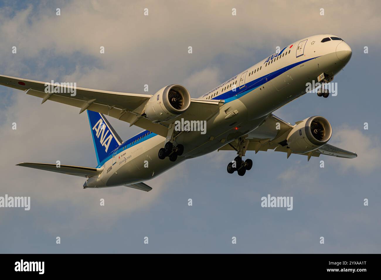 All Nippon Airways, Boeing 787-9 Dreamliner, JA926A on Final Approach ...