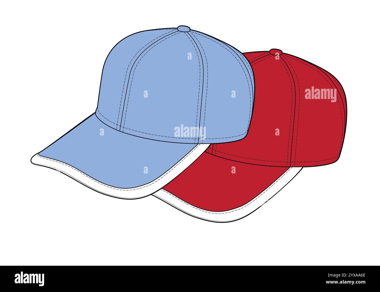 Ladies baseball cap Stock Vector Images - Alamy