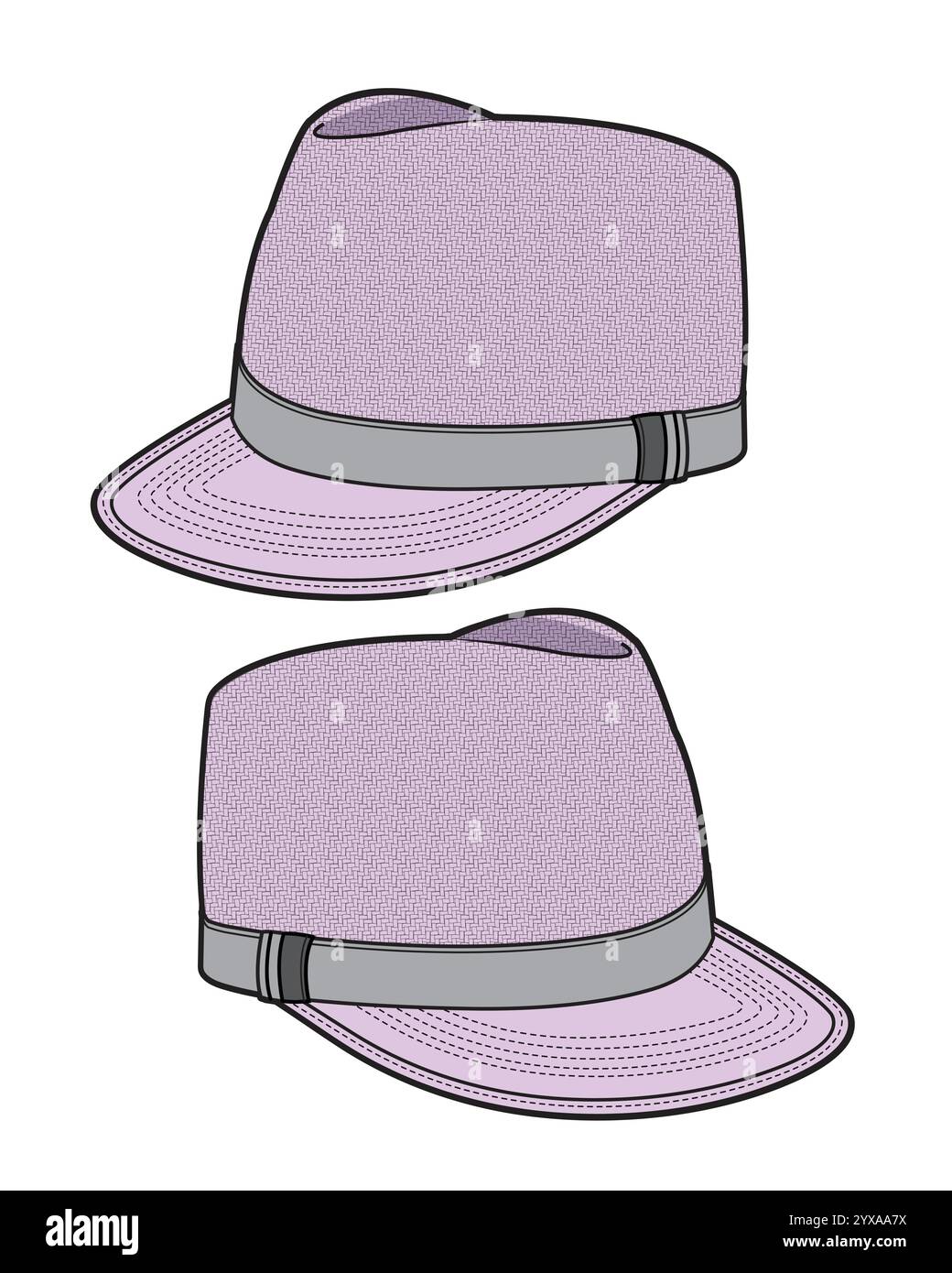 Straw caps drawing hi-res stock photography and images - Alamy