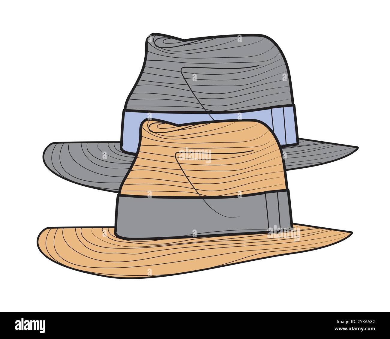 Women bucket hat drawing hi-res stock photography and images - Alamy