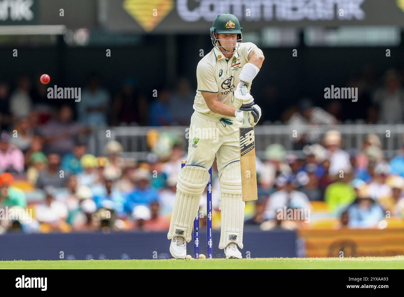 Australia's Steve Smith is beaten by India's Akash Deep's delivery ...