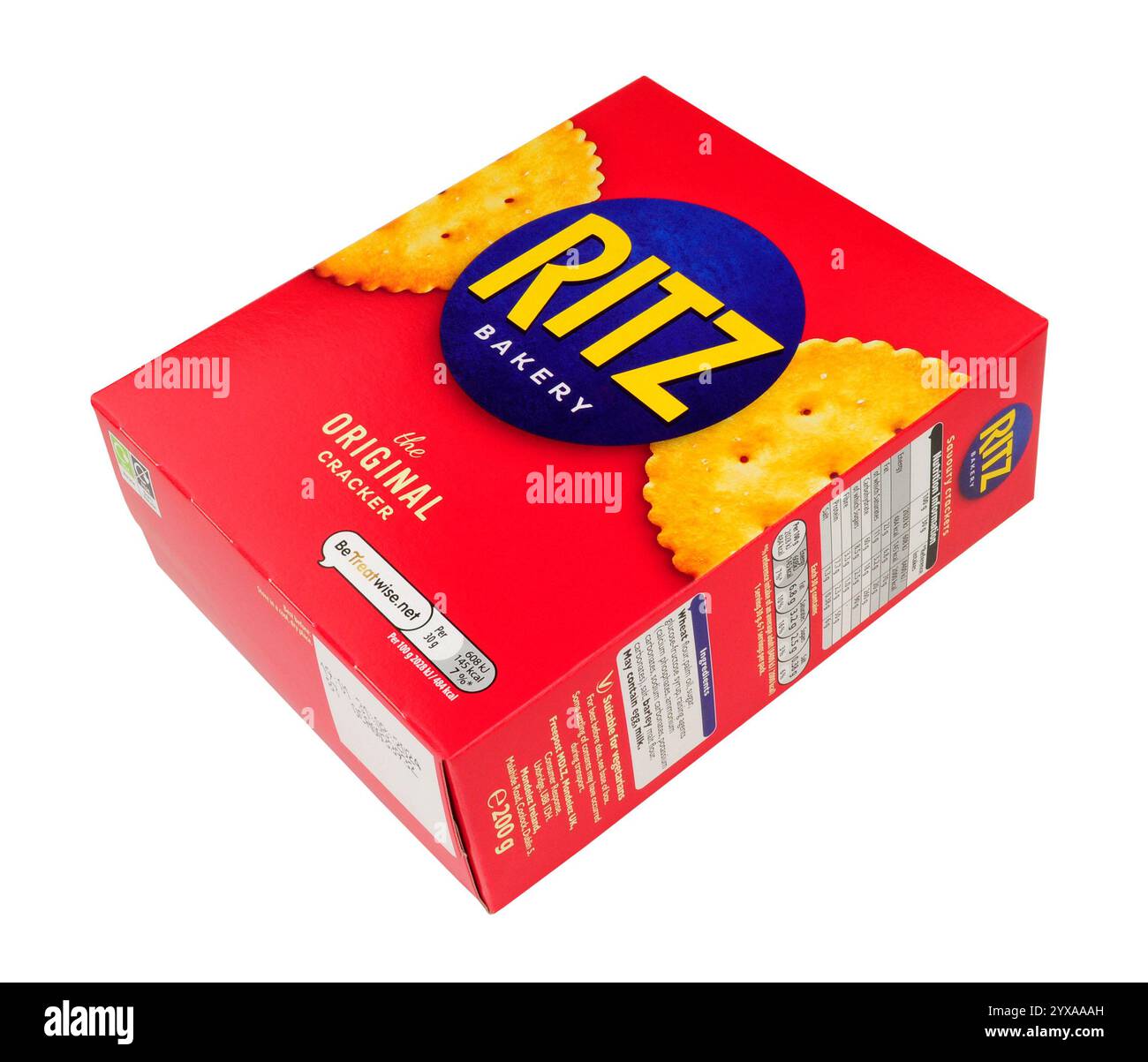 Ritz Bakery original savoury crackers in a 200g pack Stock Photo - Alamy