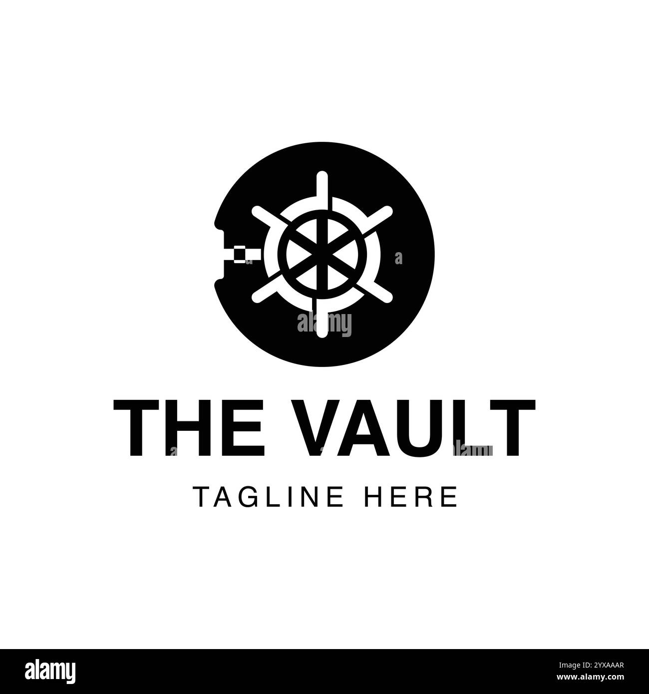 Vector Illustration of Vault. Safe Vector Illustration. Vault Lock ...