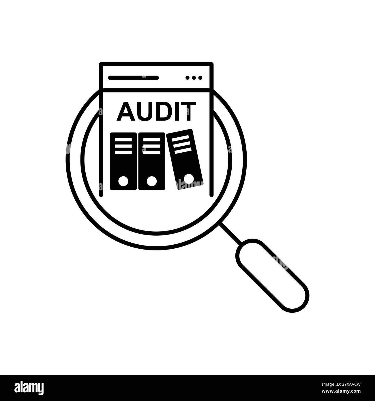 Audit icon. Simple element from audit collection. Filled Audit icon for ...