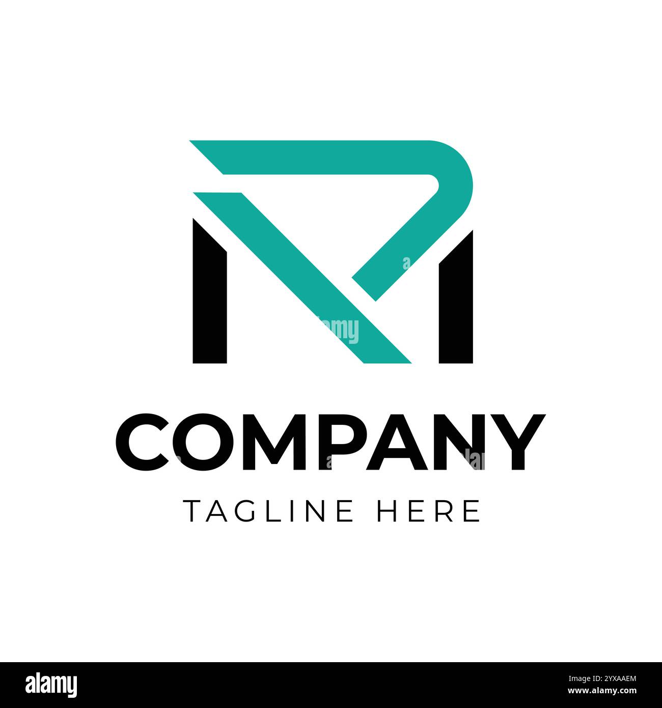 Letters rm logo minimalist hi-res stock photography and images - Alamy