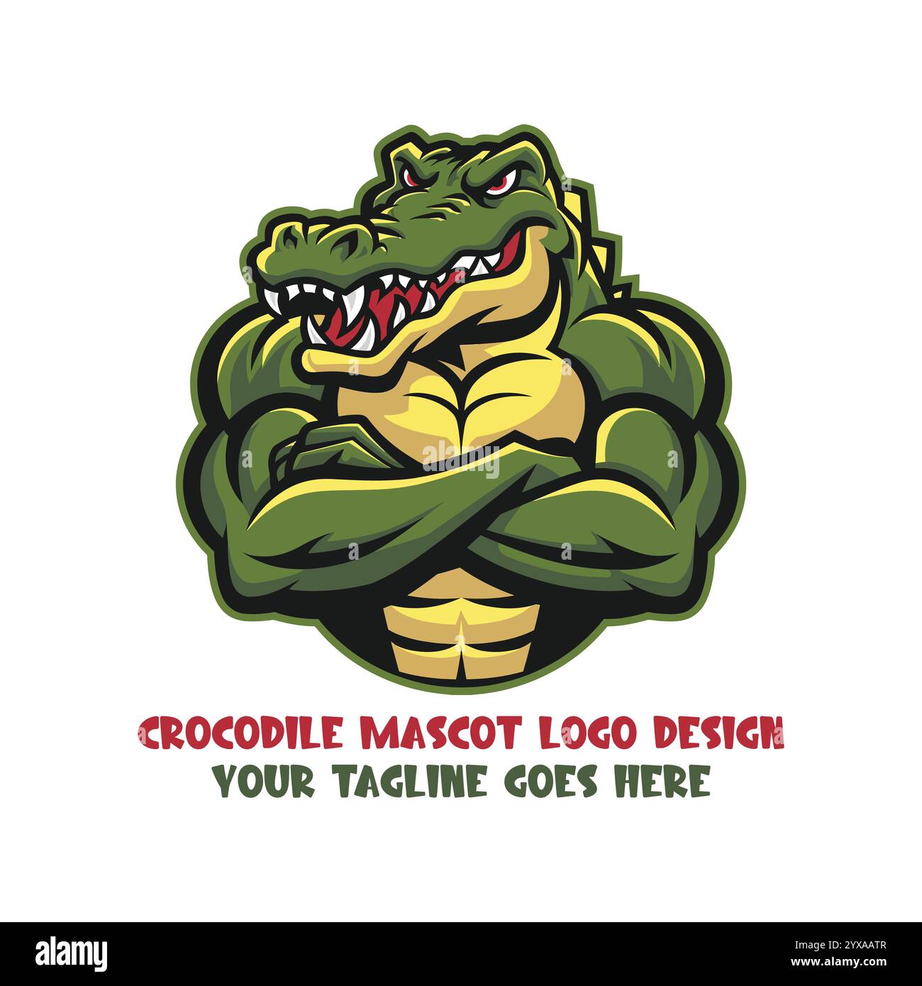 Green Crocodile Logo