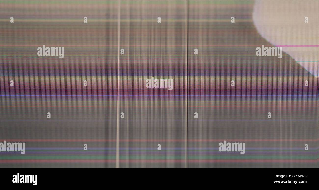 Bad Transition Digital Noise Image Glitch Error On Pixel Color Grid Pattern Flickering