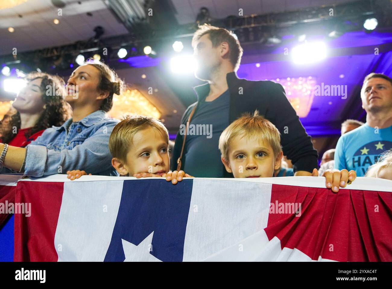 Young supporters of U.S. Democratic presidential candidate, Vice ...