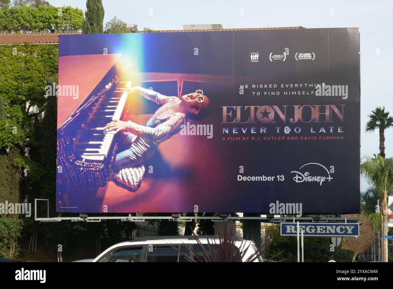 Los Angeles, California, USA 14th December 2024 Elton John Never Too ...
