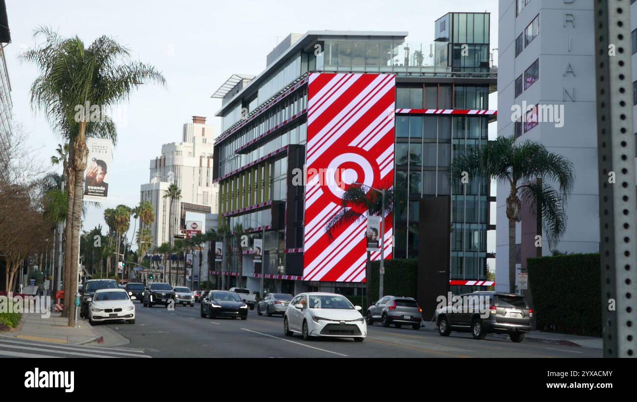 Los Angeles, California, USA 14th December 2024 Target Billboard at ...
