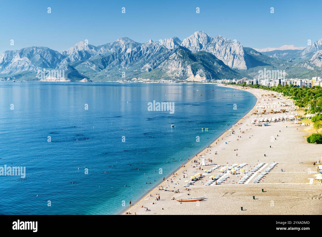View of Konyaalti Beach and Park in Antalya, Turkey Stock Photo - Alamy