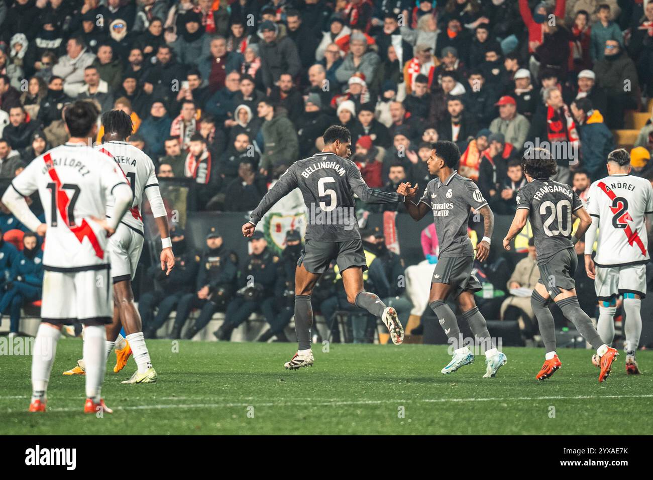 Jude Bellingham of Real Madrid and Rodrygo Goes of Real Madrid during ...