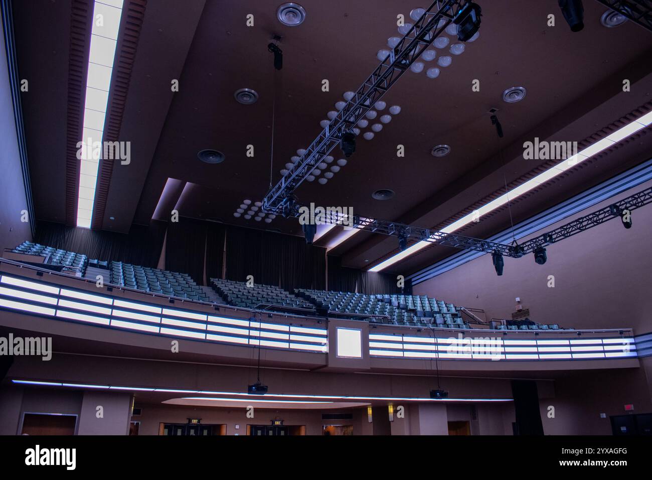 The stage room of the Carlu in downtown Toronto, featuring the elegant ...