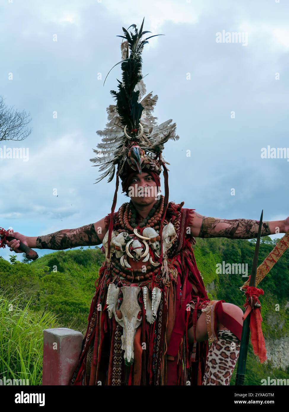 Kabasaran or Kawasaran Traditional Clothes in Minahasa, Indonesia ...