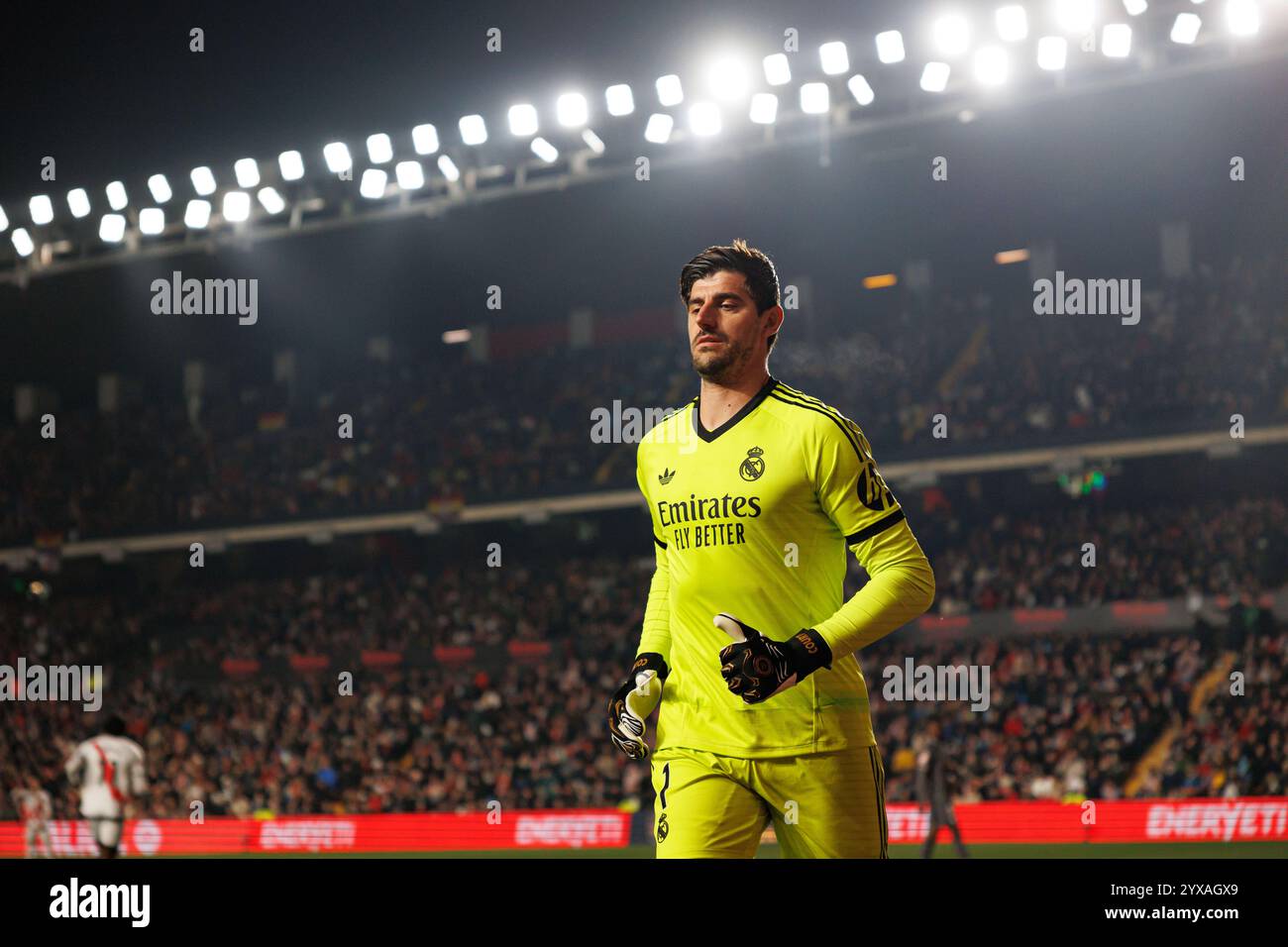 Madrid, Spain. 14th Dec, 2024. Thibaut Courtois (Real Madrid FC) seen ...