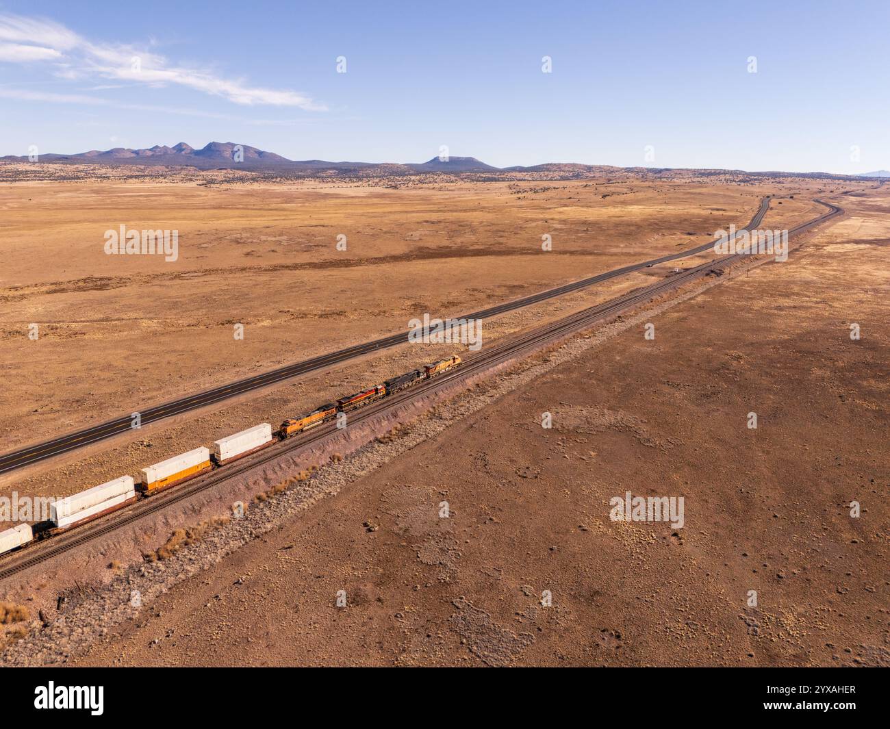 Double stacked containers hi-res stock photography and images - Alamy