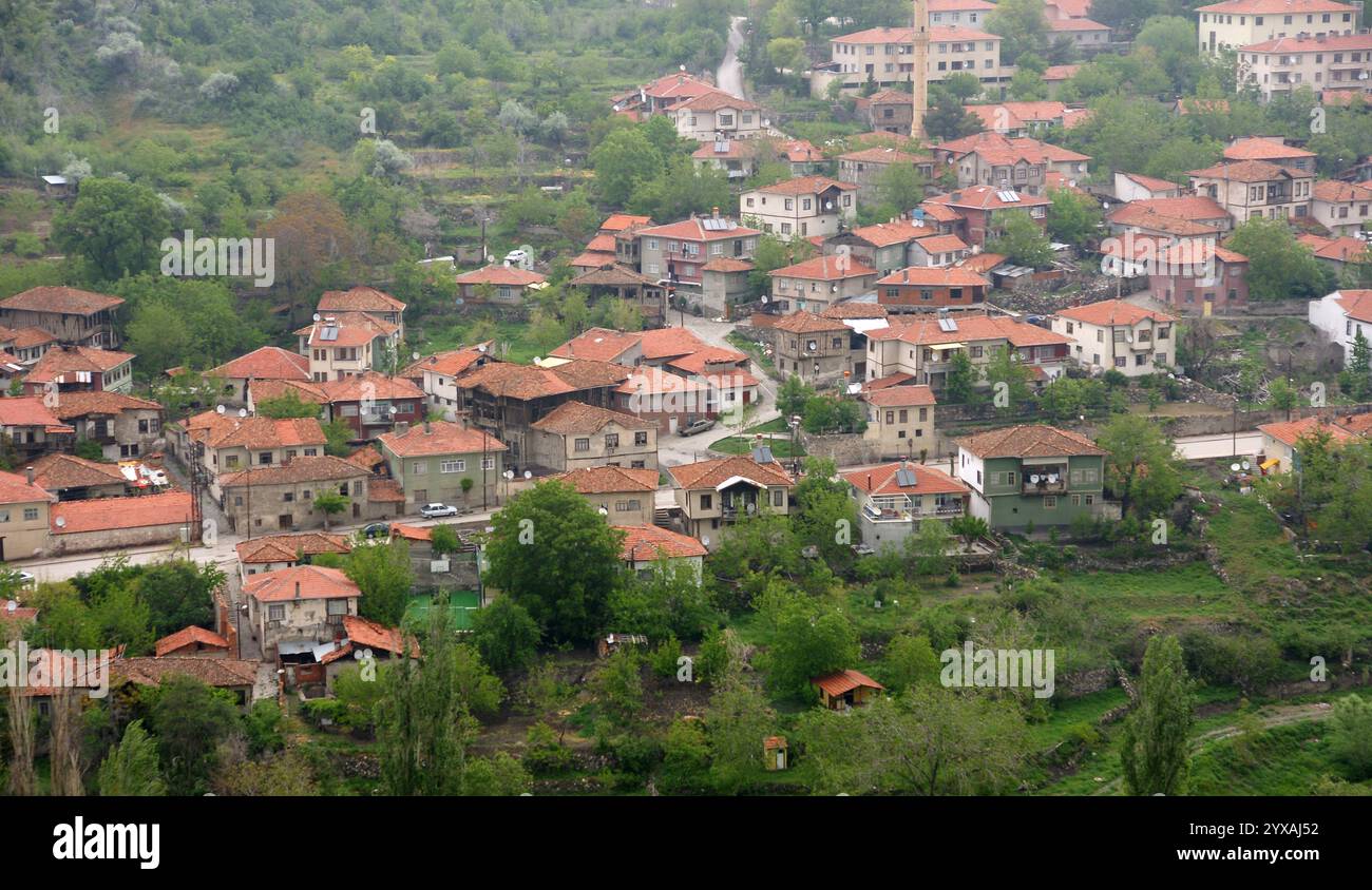 Historical Ayas City and Houses in Ankara, Turkey Stock Photo - Alamy