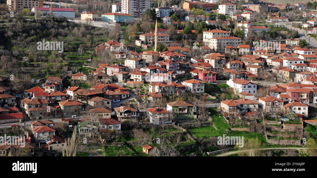 Historical Ayas City and Houses in Ankara, Turkey Stock Photo - Alamy