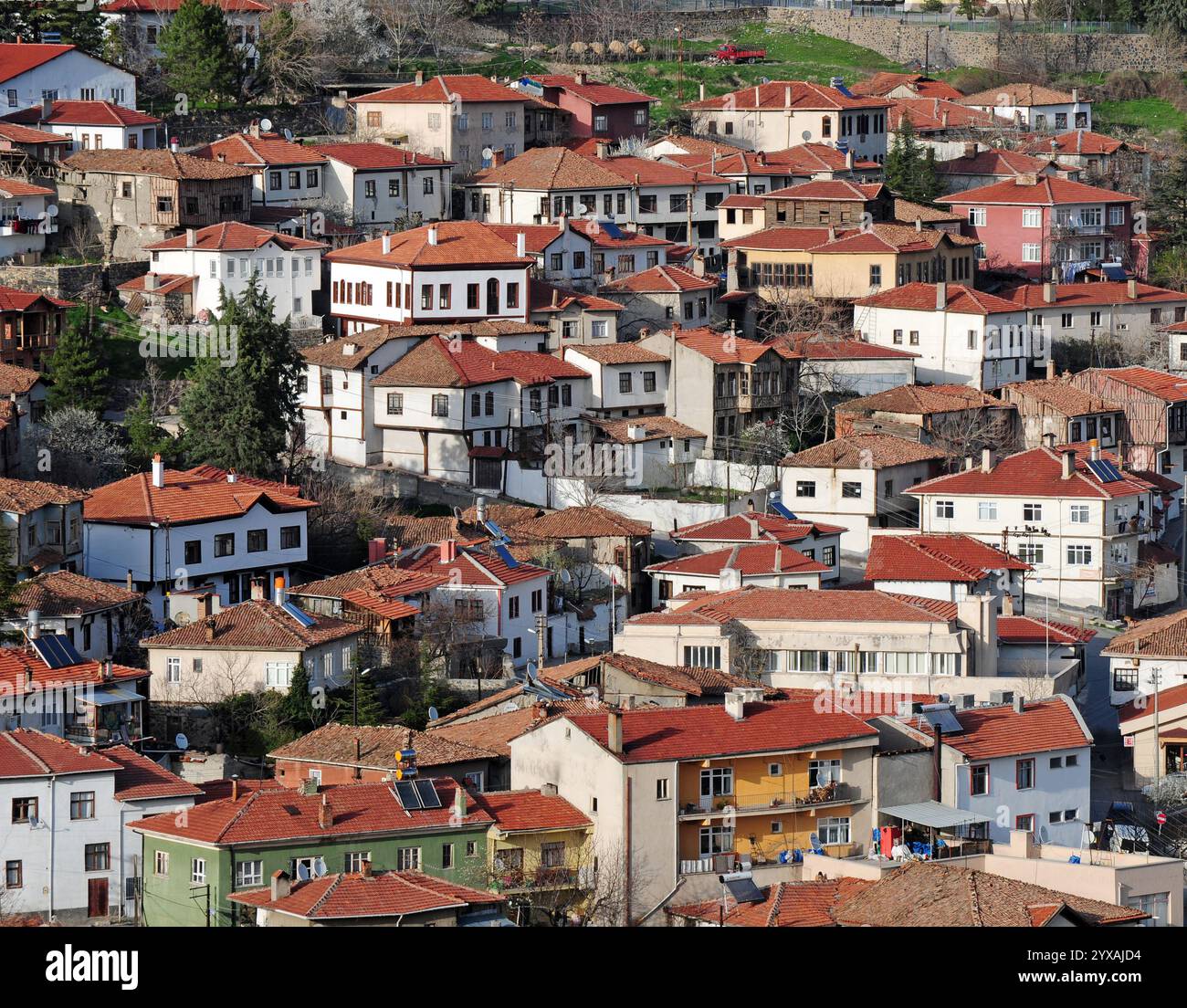 Historical Ayas City and Houses in Ankara, Turkey Stock Photo - Alamy