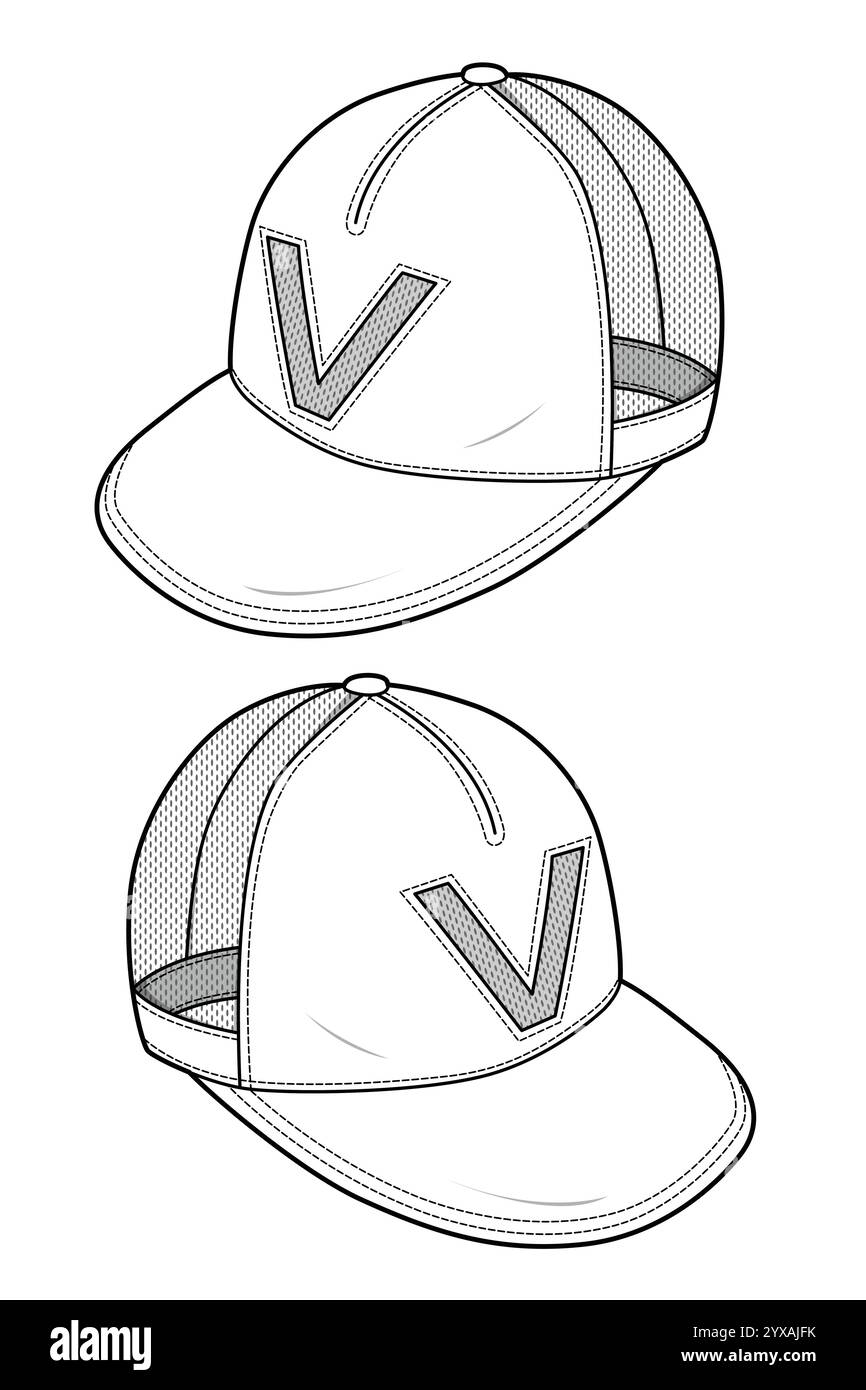 Female mesh caps hi-res stock photography and images - Alamy