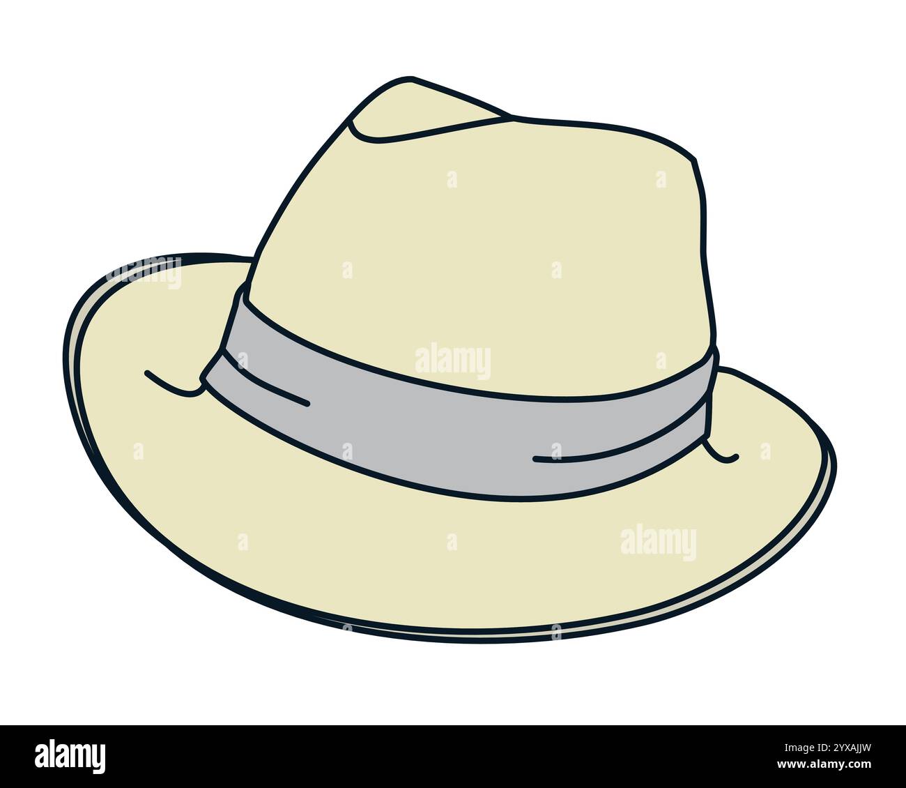 Trilby hat drawing hi-res stock photography and images - Alamy