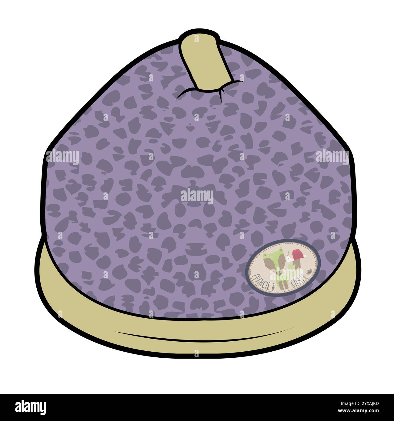 Bobble hat flat sketch hi-res stock photography and images - Alamy