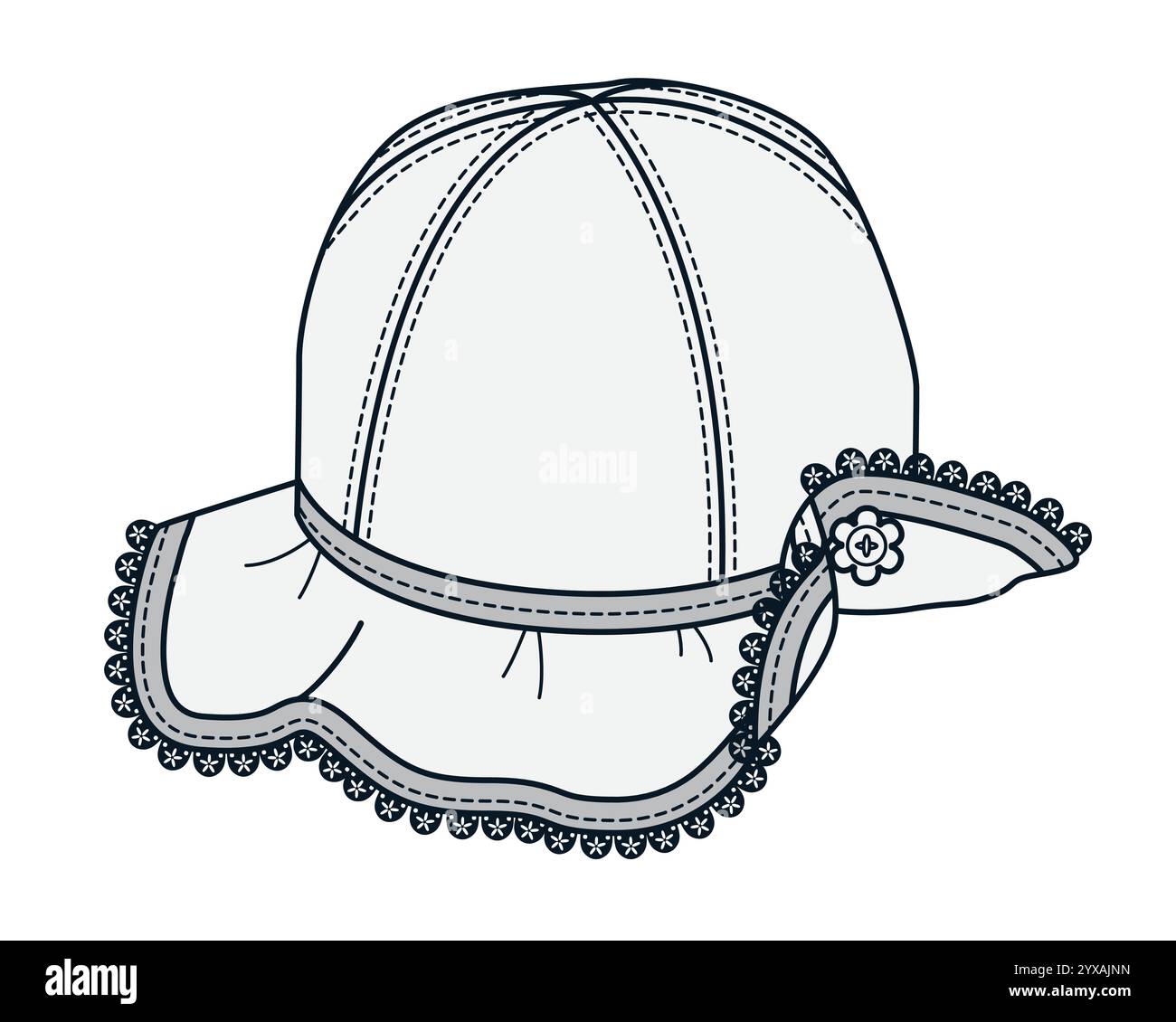 Kids frilly hat hi-res stock photography and images - Alamy