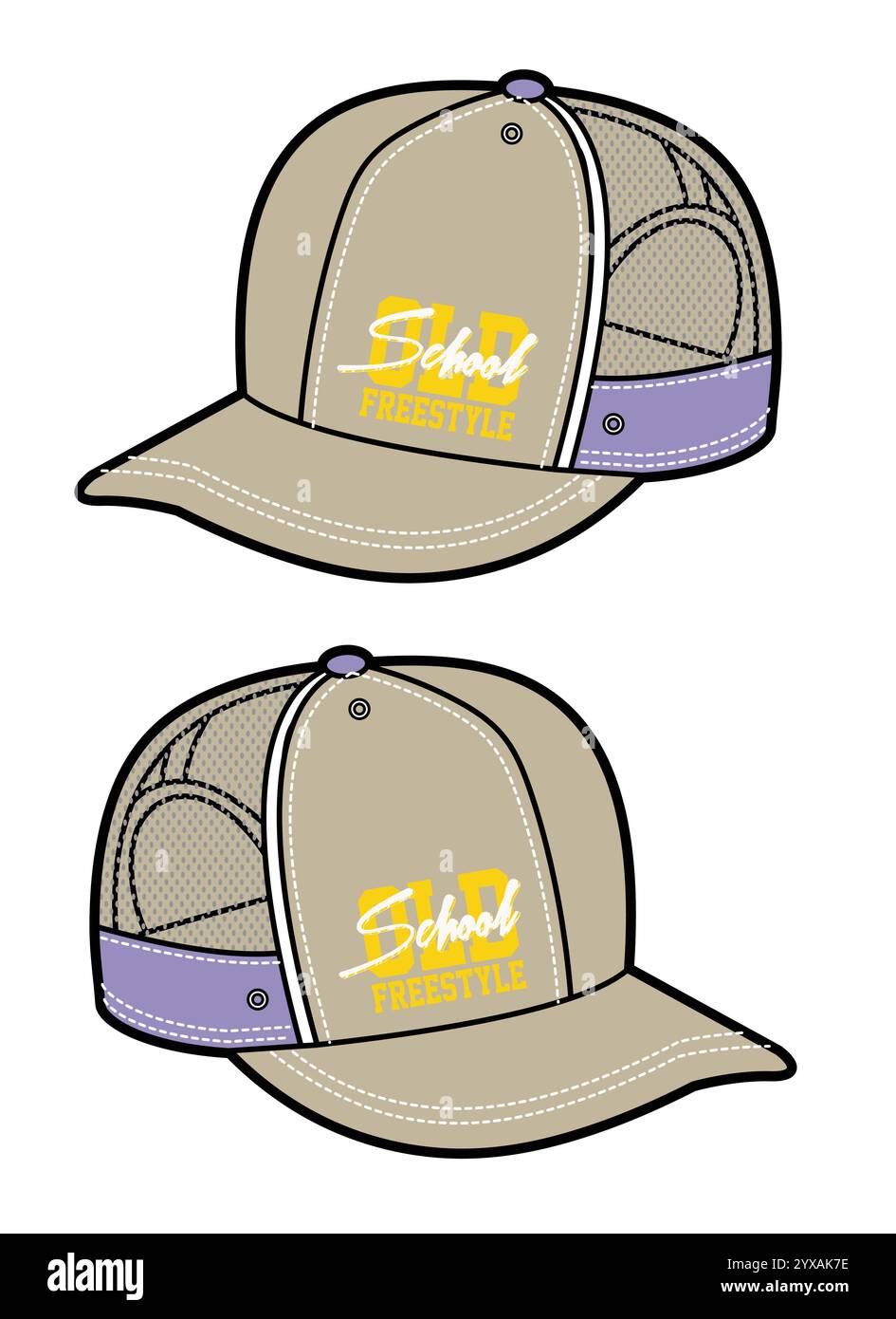 Women mesh caps design hi-res stock photography and images - Alamy