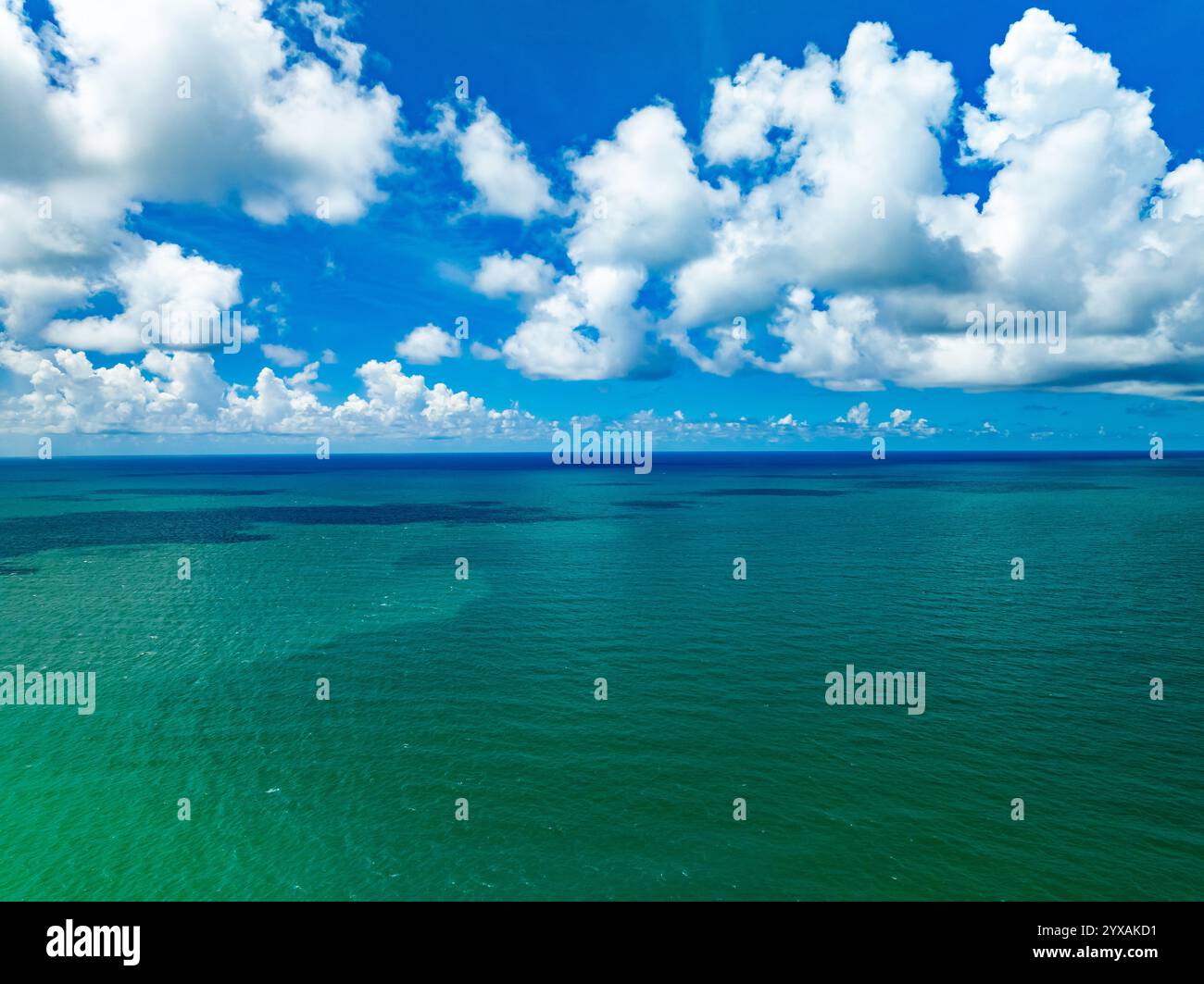 Aerial view of blue sea surface water texture background,Amazing sun ...