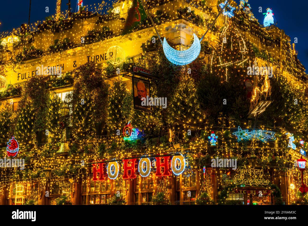 LONDON - DECEBMER 14, 2024: London's most iconic, historic pub ...