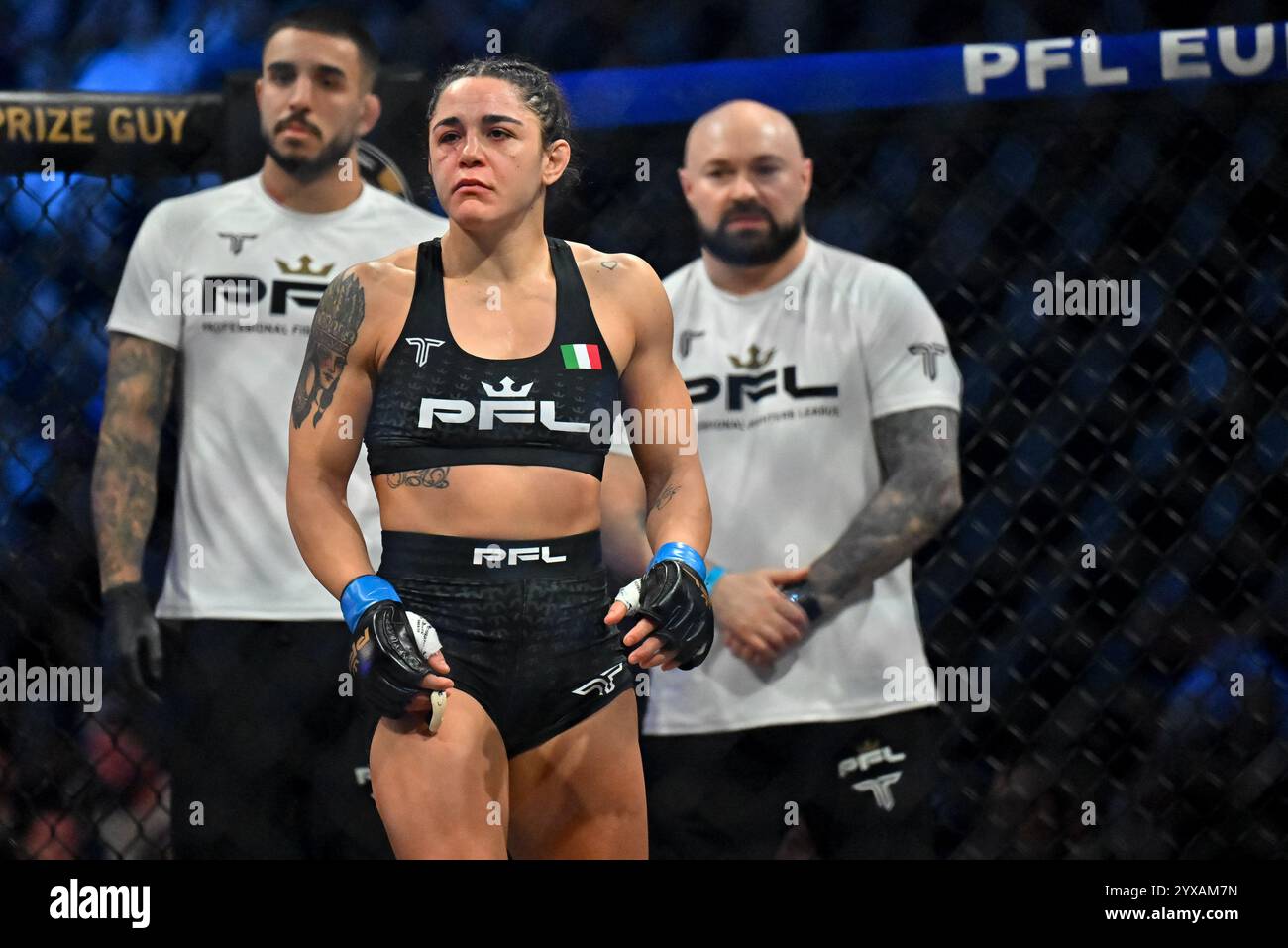 Lyon, France. 14th Dec, 2024. Valentina Scatizzi attending the PFL ...