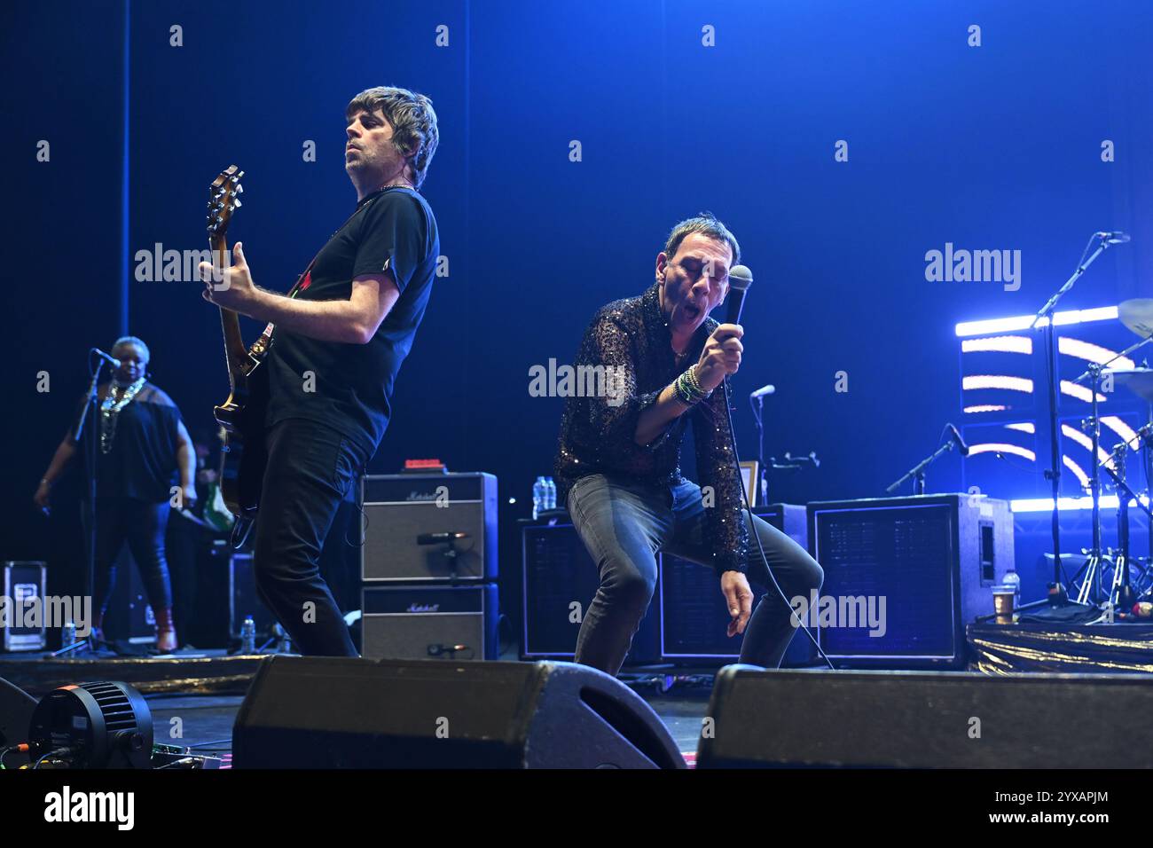 UK. 14th Dec, 2024. LONDON, ENGLAND - DECEMBER 14: Paul Banks and Rick ...