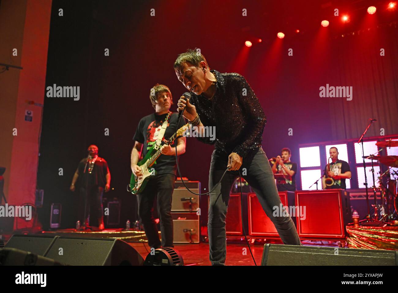 UK. 14th Dec, 2024. LONDON, ENGLAND - DECEMBER 14: Paul Banks and Rick ...