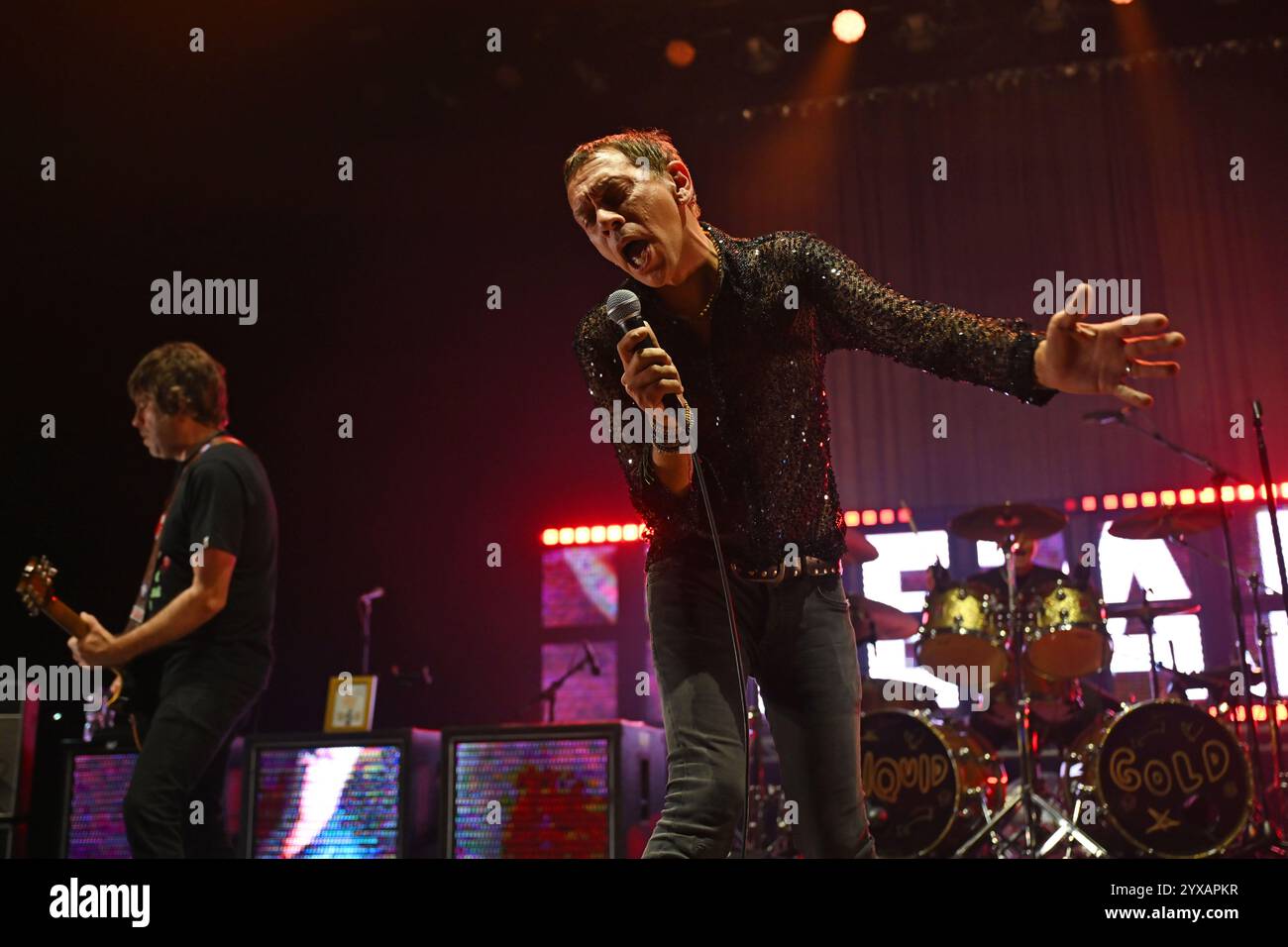 UK. 14th Dec, 2024. LONDON, ENGLAND - DECEMBER 14: Paul Banks and Rick Witter of ‘Shed Seven ...