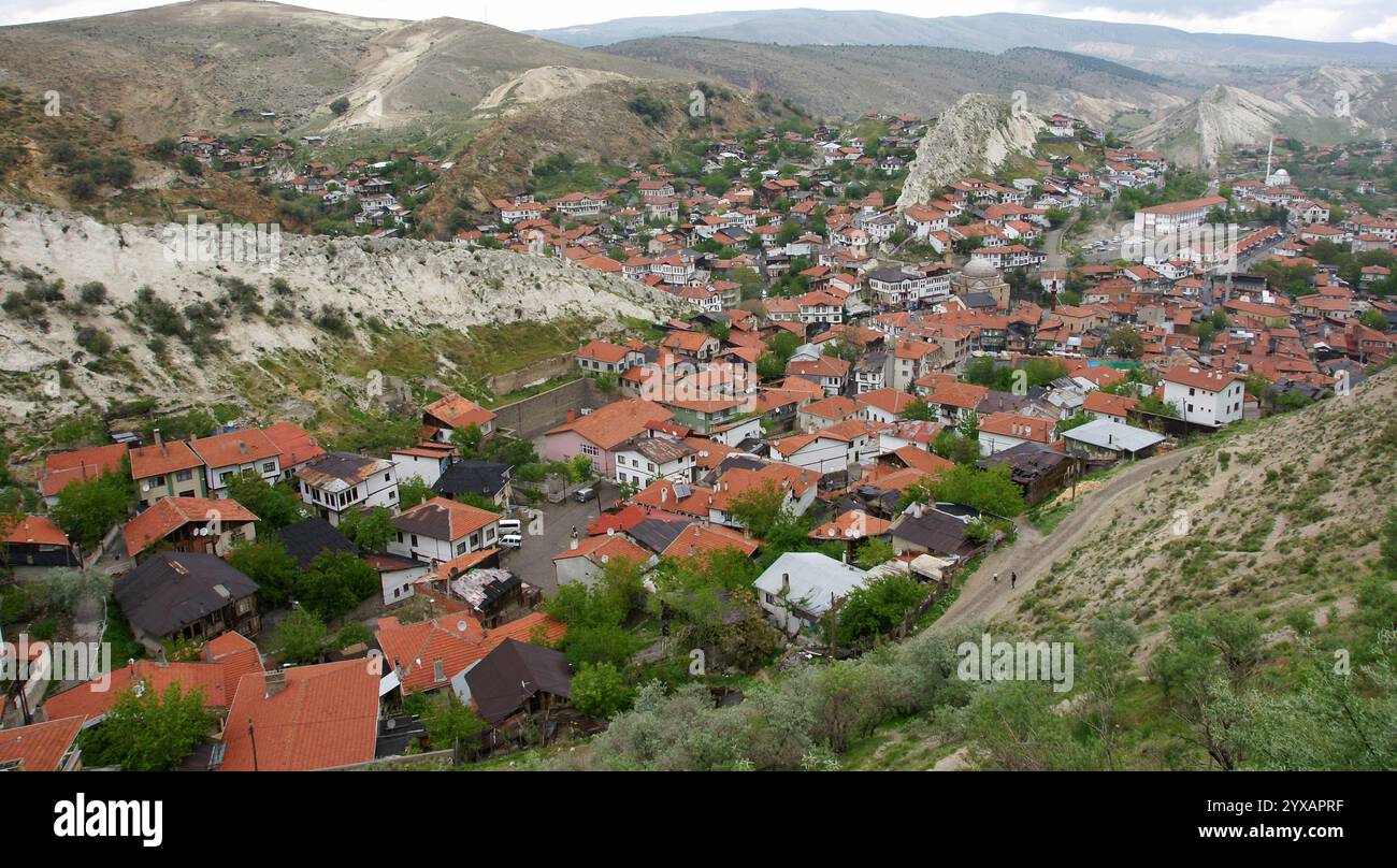 The historical Beypazari Town in Ankara, Turkey, is a touristic city ...