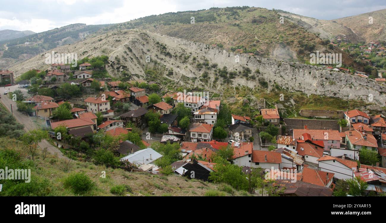 The historical Beypazari Town in Ankara, Turkey, is a touristic city ...