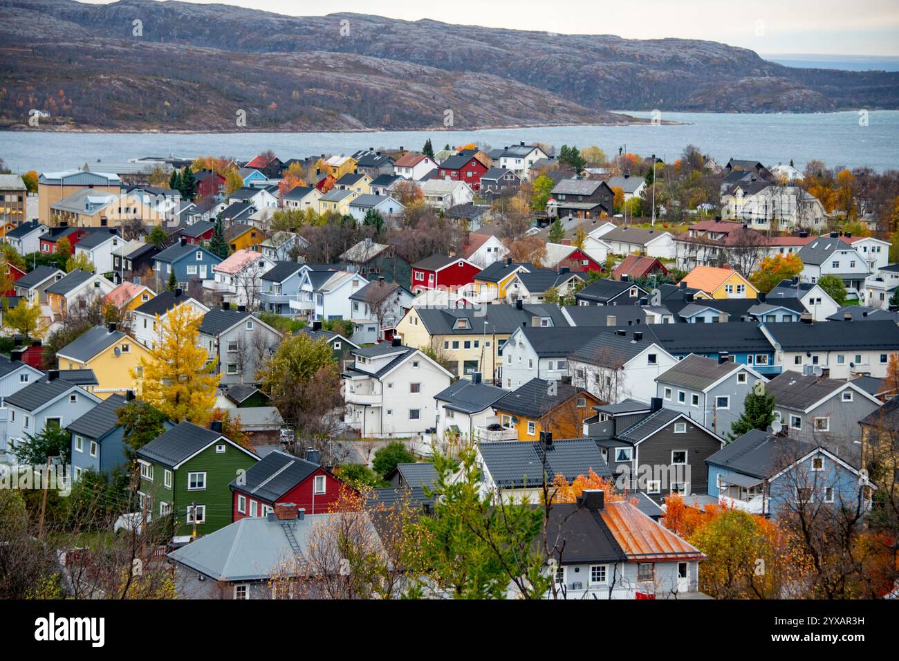 Town of Kirkenes - Norway Stock Photo - Alamy
