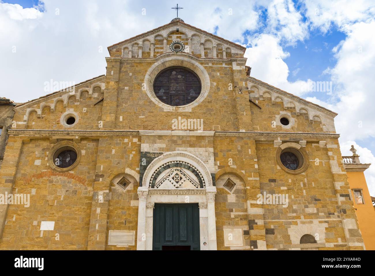Volterra cathedral tower tuscany italy hi-res stock photography and ...