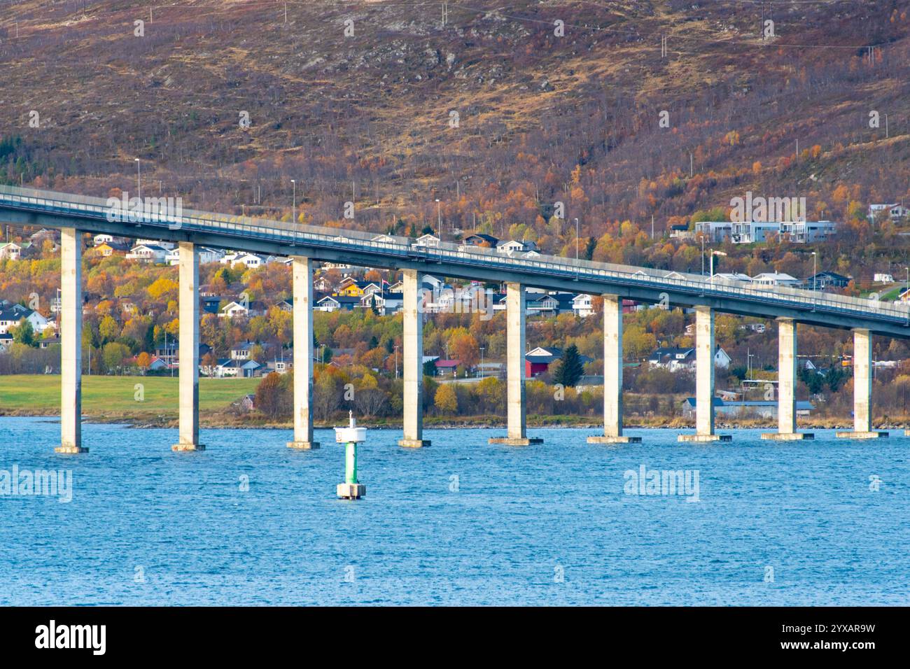 Sandnessund Bridge in Tromso - Norway Stock Photo - Alamy
