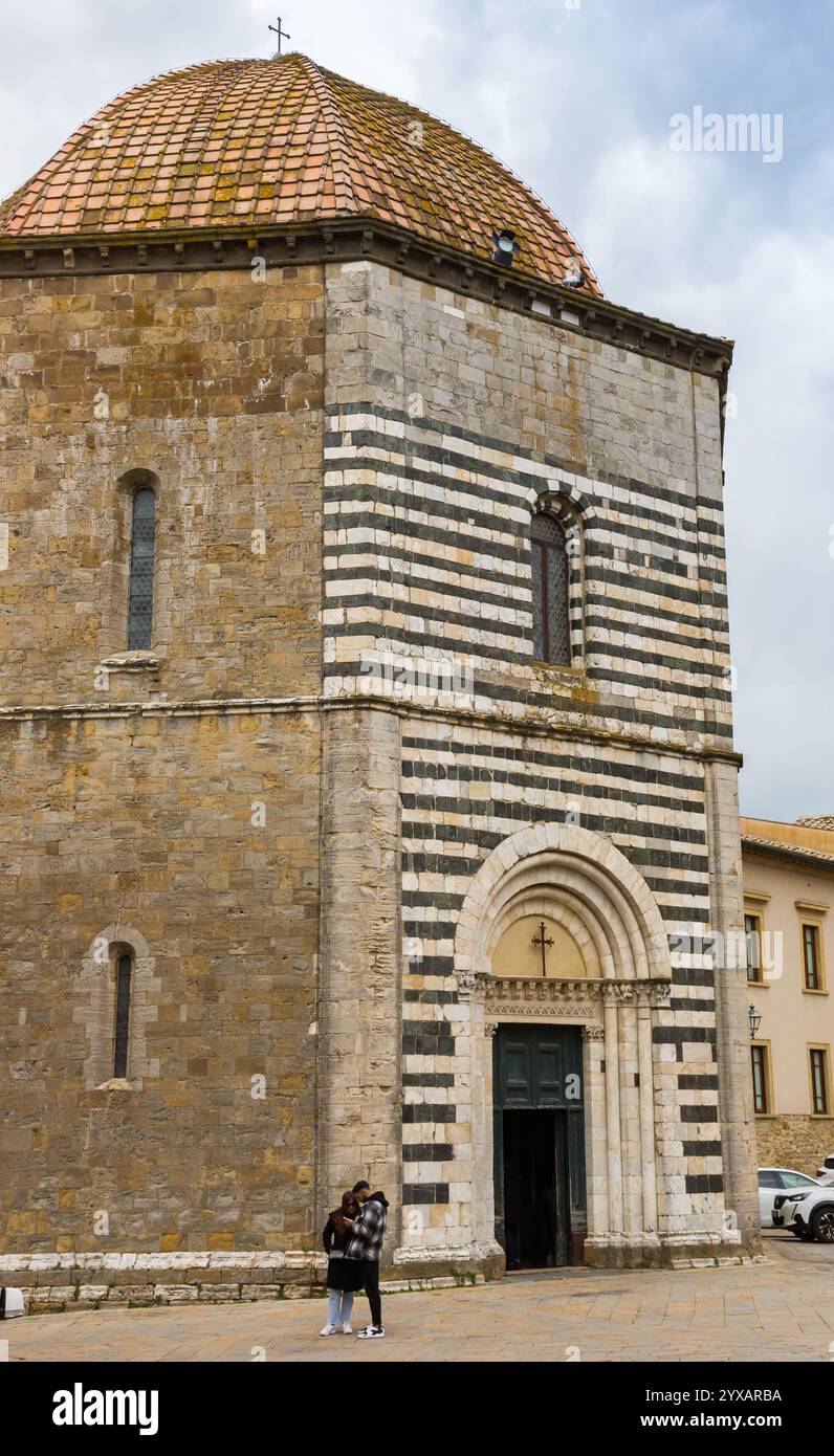Volterra cathedral tower tuscany italy hi-res stock photography and ...