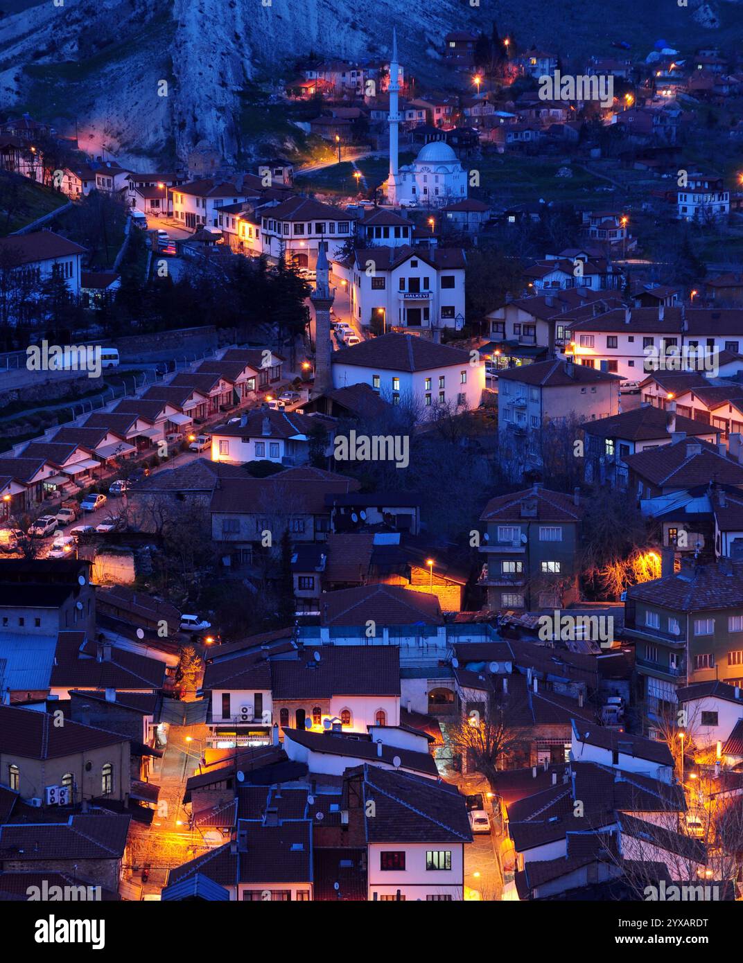 The historical Beypazari Town in Ankara, Turkey, is a touristic city ...