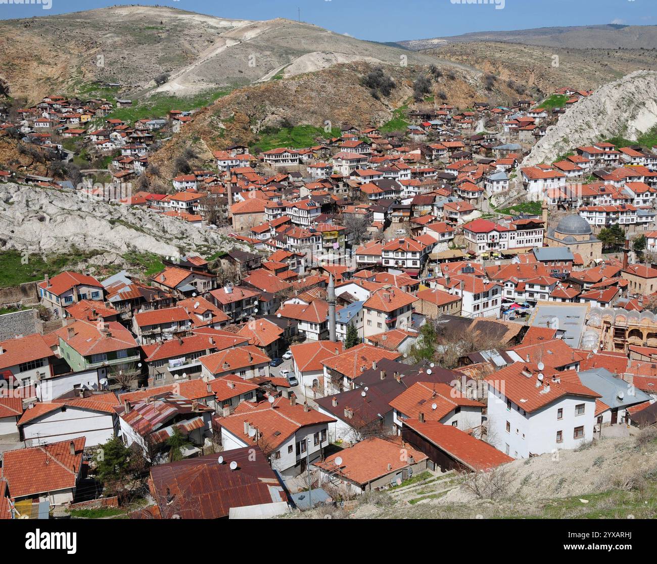 The historical Beypazari Town in Ankara, Turkey, is a touristic city ...